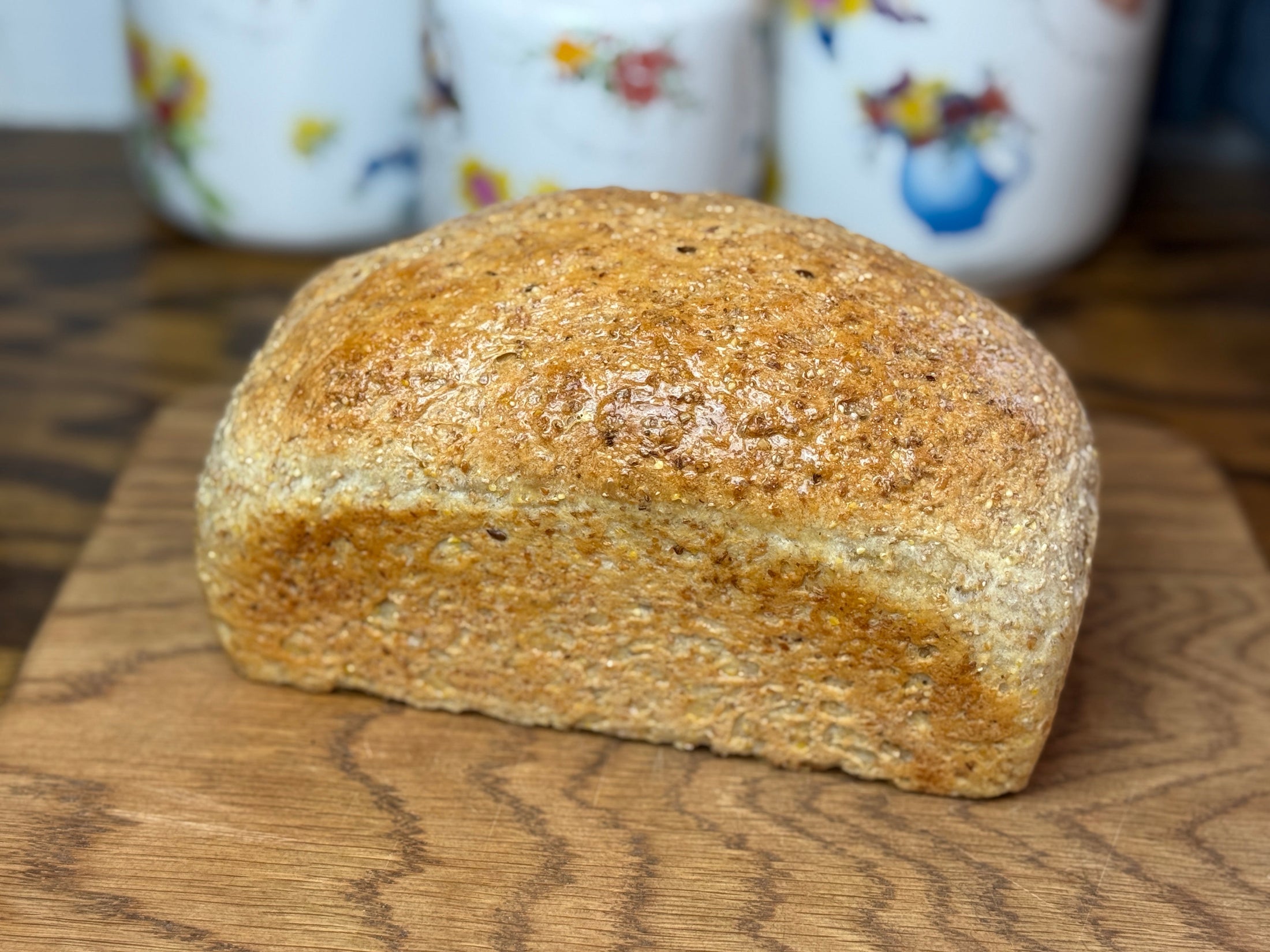 The Easiest No-Knead 10-Grain Bread (Rise 1½ Hours or Overnight) Multi ...